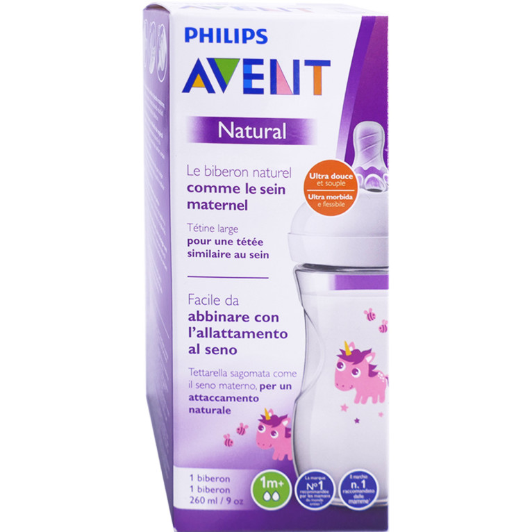 AVENT NATURAL BIBERON 1M+ 260ML