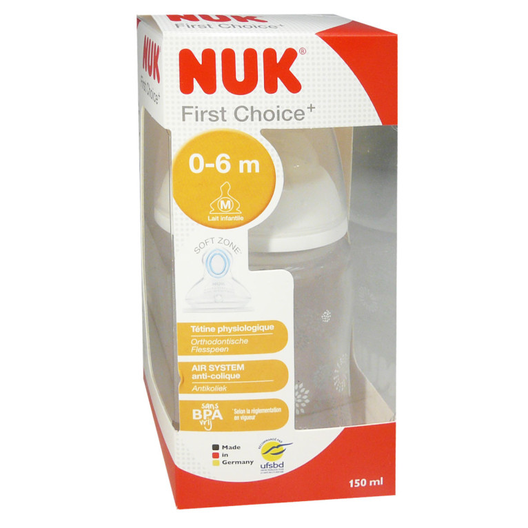 NUK FIRST CHOICE 0-6 m 150 ml