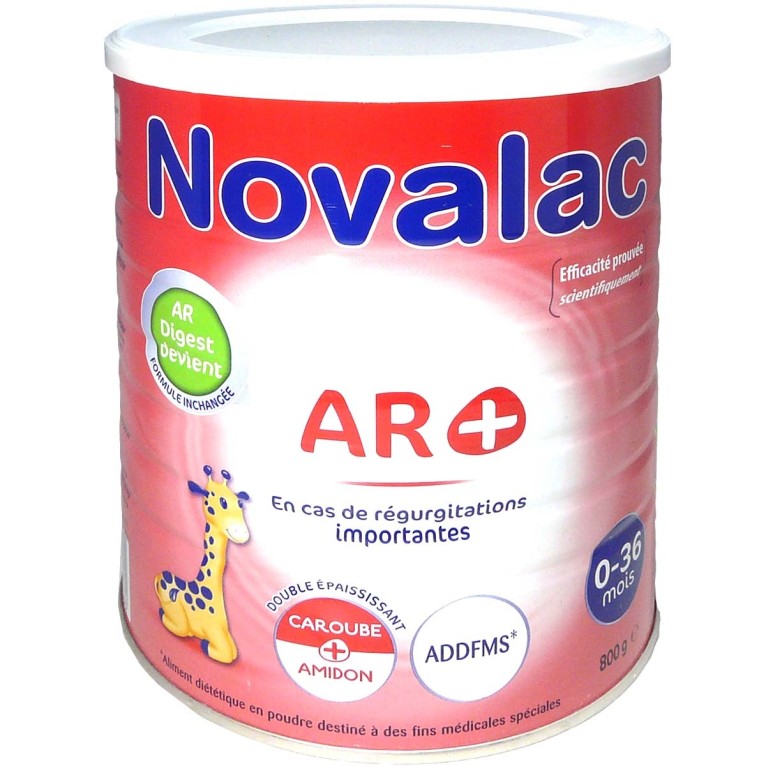 NOVALAC AR+ 0-36 MOIS 800G