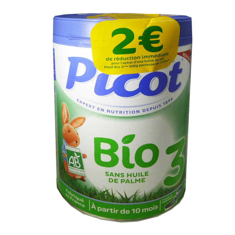 PICOT BIO LAIT EN POUDRE 900 g A PARTIR DE 10 MOIS