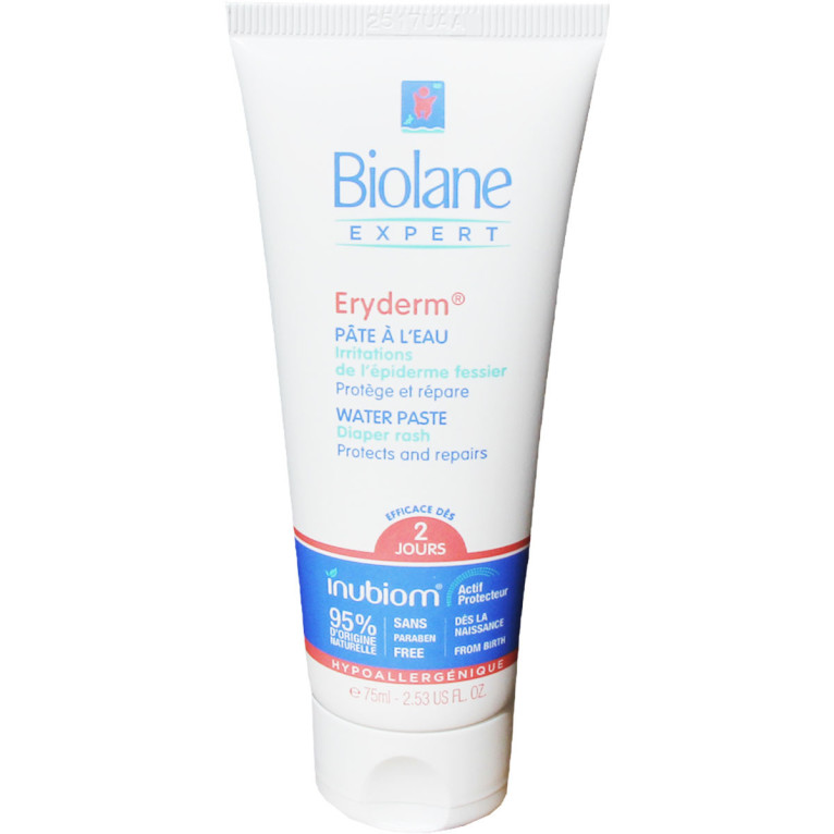 BIOLANE EXPERT ERYDERM PATE D'EAU 75ML