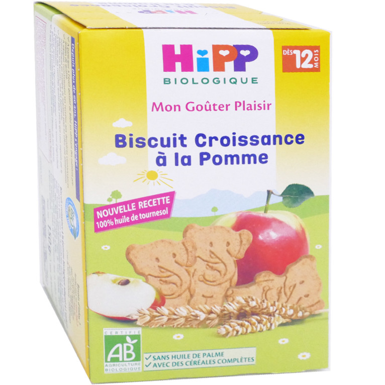 HIPP BISCUIT CROISSANCE A LA POMME 150G