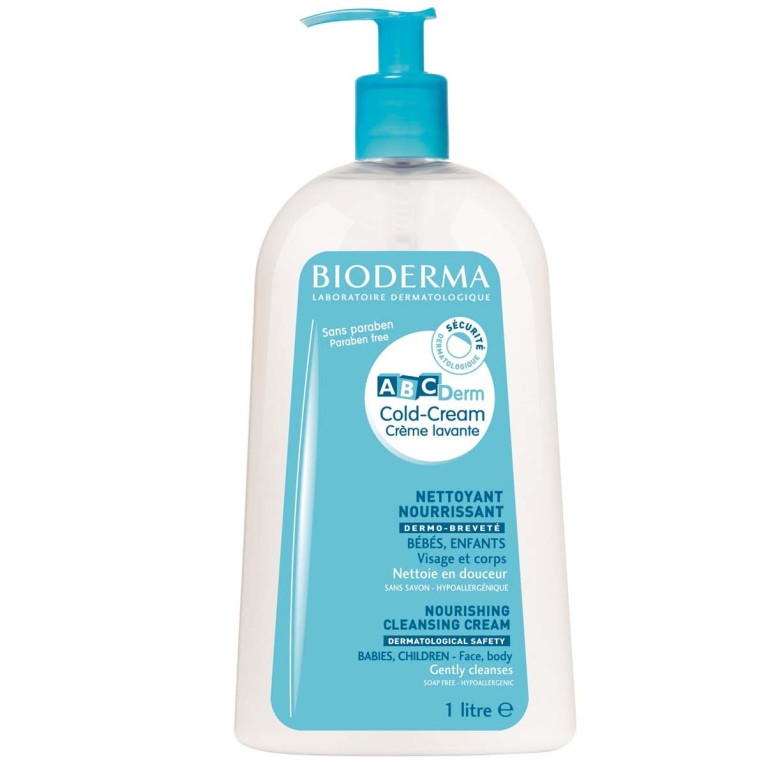 BIODERMA ABCDERM COLD CREAM CREME LAVANTE 1L