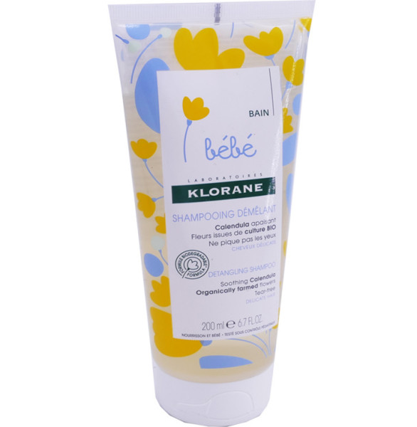 KLORANE SHAMPOOING DÉMÊLANT BÉBÉ 200 ML - Beauté - Pharmashopdiscount.com