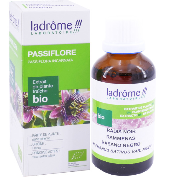 LADROME PASSIFLORE BIO 50 ML - Bio & plantes - Pharmashopdiscount.com