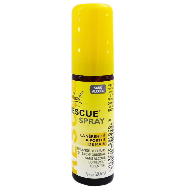 RESCUE SPRAY 20ML SANS ALCOOL