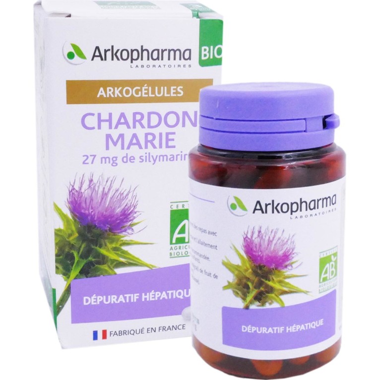 ARKOPHARMA CHARDON MARIE TROUBLES DIGESTIFS 45 ARKOGELULES
