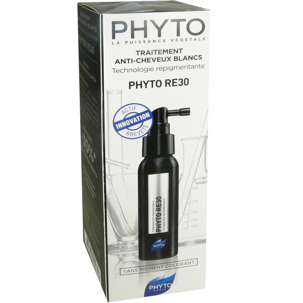 PHYTO RE 30 TRAITEMENT CHEVEUX BLANCS 50 ML - Beauté ...