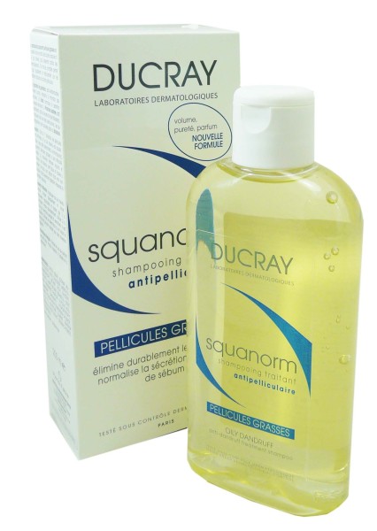 DUCRAY SQUANORM SHAMPOOING ANTI-PELLICULES GRASSES 200ML - Beauté ...