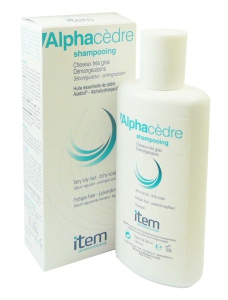 ITEM ALPHACEDRE SHAMPOOING CHEVEUX GRAS 200ML - Beauté ...