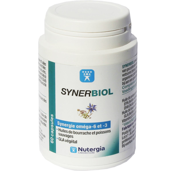NUTERGIA SYNERBIOL 60 CAPSULES - Compléments alimentaires ...