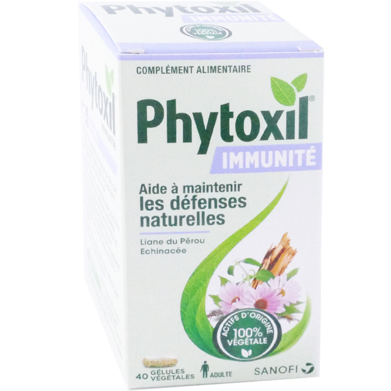 PHYTOXIL IMMUNITE DEFENSES NATURELLE 40 GELULES