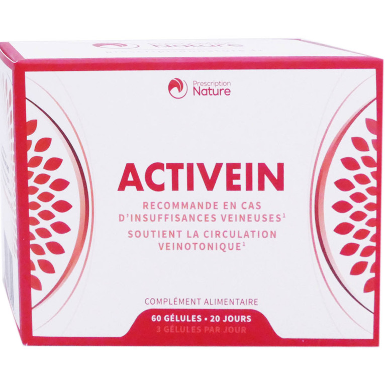 PRESCRIPTION NATURE ACTIVEIN 60 GELULES