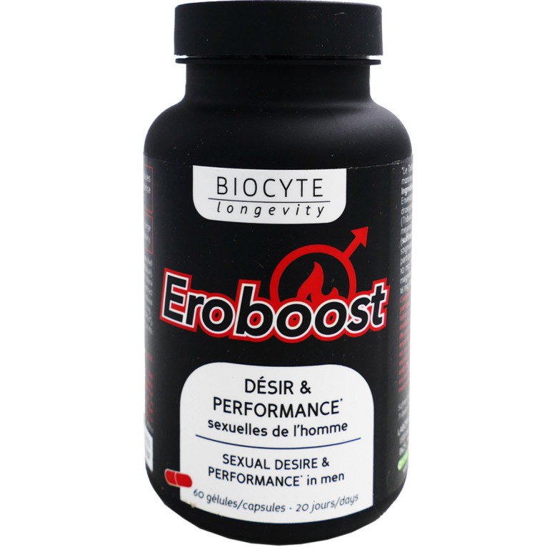 BIOCYTE EROBOOST DESIR & PERFORMANCE 60 GELULES