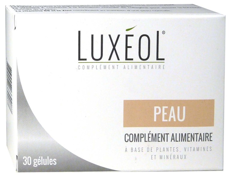 LUXEOL PEAU 30 GELULES