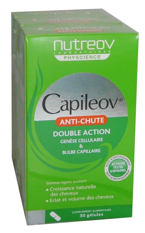 NUTREOV CAPILEOV ANTI CHUTE 3 x 30 GELULES
