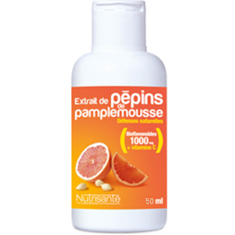 NUTRISANTE EXTRAIT DE PEPINS DE PAMPLEMOUSSE 50ML