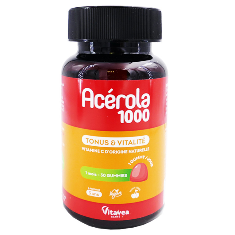 NUTRISANTE VITAVEA ACEROLA 1000 30 GUMMIES