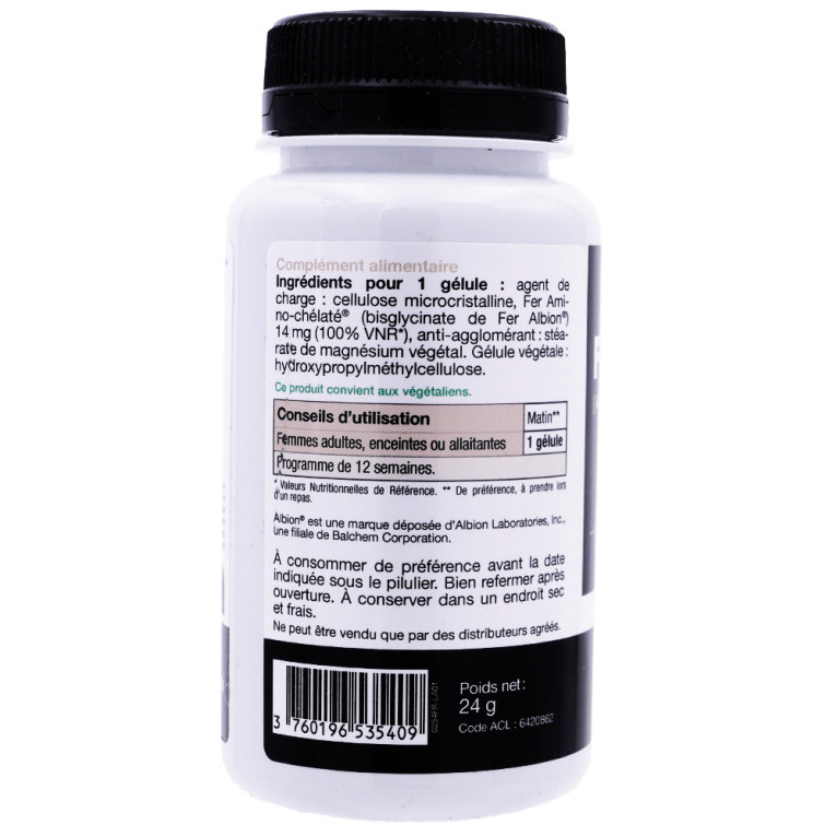 NHCO NUTRITION FER 14MG 84 GÉLULES