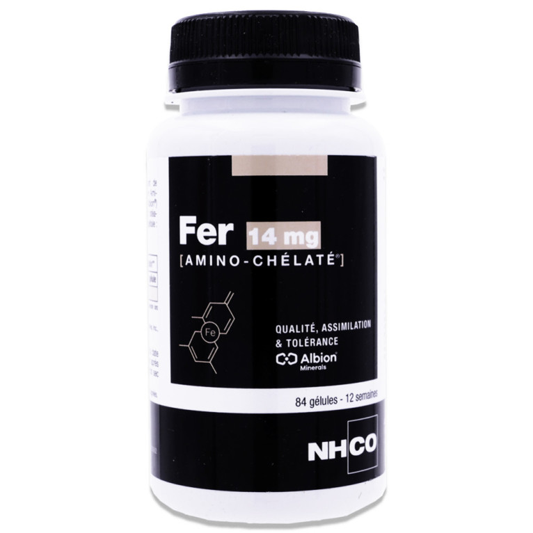 NHCO NUTRITION FER 14MG 84 GÉLULES