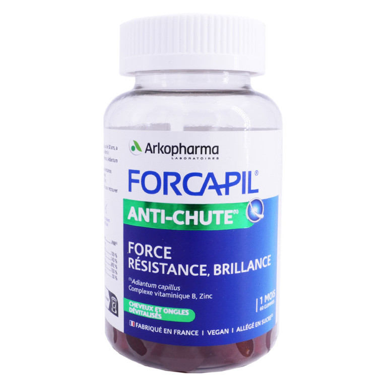 ARKOPHARMA FORCAPIL ANTI-CHUTE 60 GUMMIES