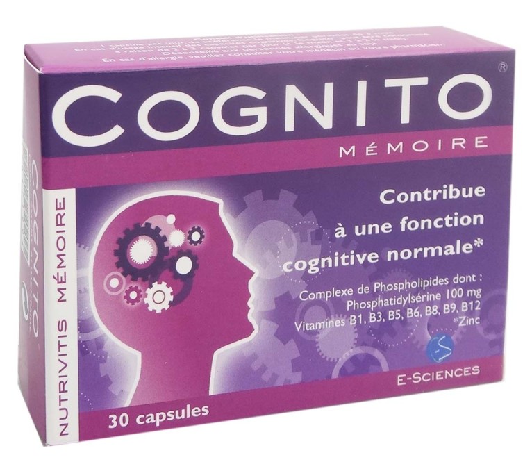 E SCIENCES COGNITO MEMOIRE 30 CAPSULES