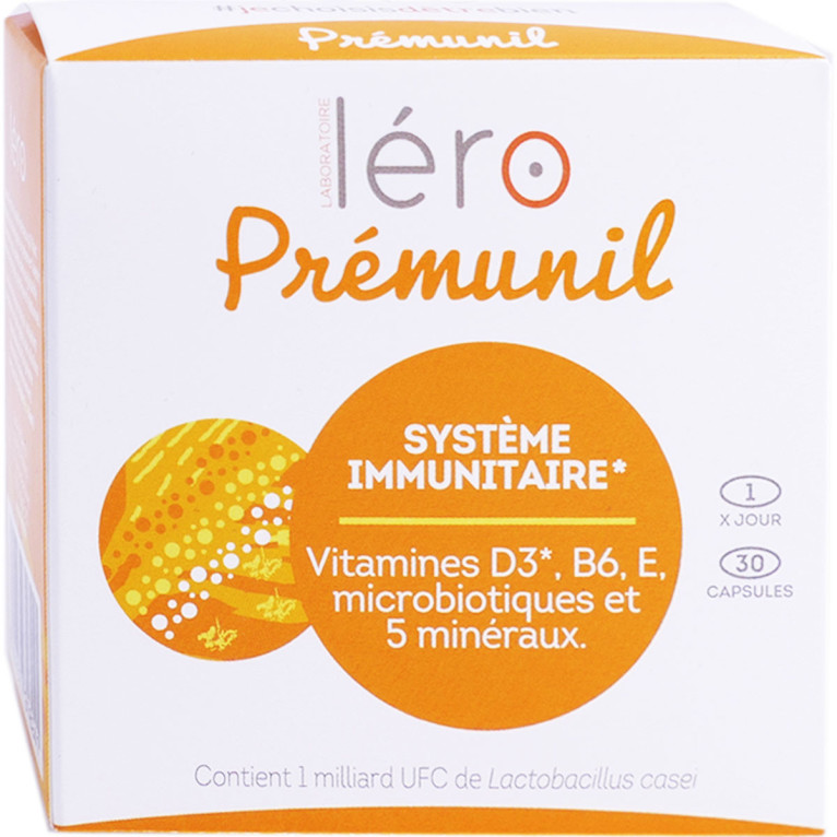 LERO PREMUNIL SYSTEME IMMUNITAIRE 30 CAPSULES