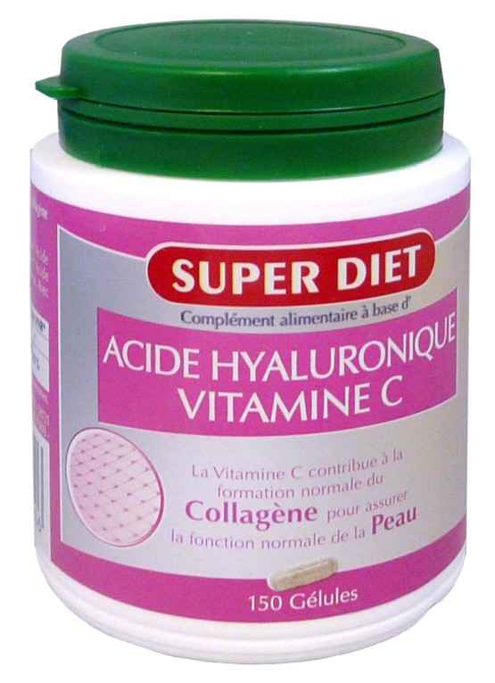 SUPER DIET ACIDE HYALURONIQUE ET VITAMINE C 150 GELULES