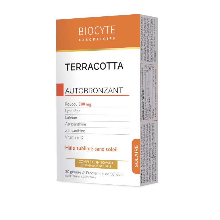 BIOCYTE TERRACOTTA AUTOBRONZANT 30 COMPRIMES