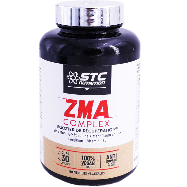 STC NUTRITION ZMA COMPLEX 120 GELULES - Compléments alimentaires ...