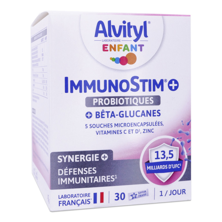 ALVITYL IMMUNOSTIM PROBIOTIQUES 30 STICKS