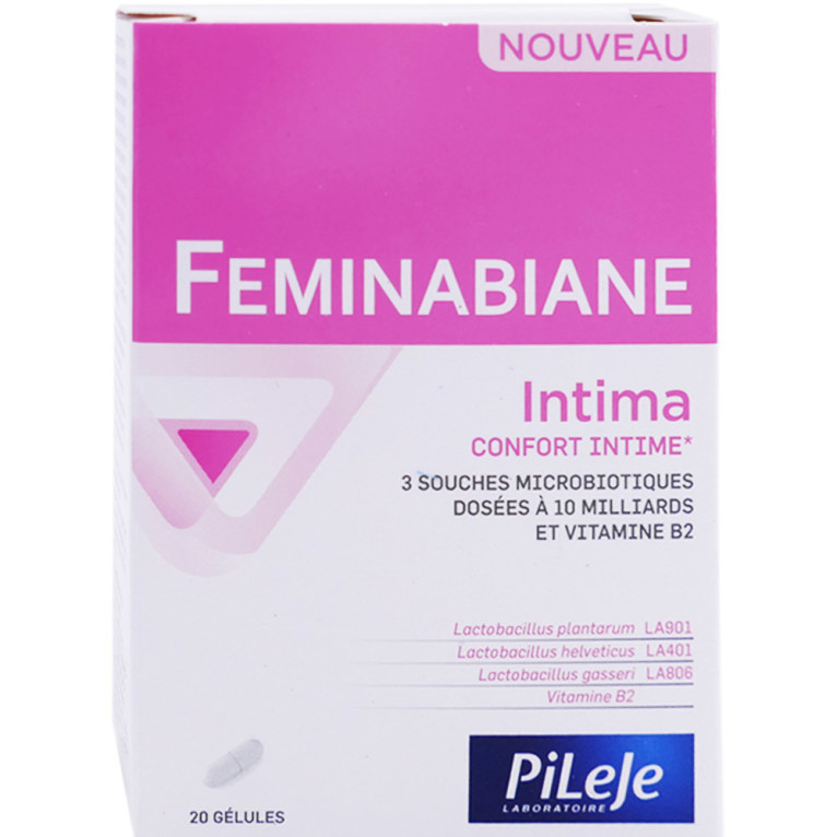 PILEJE FEMINABIANE INTIMA 20 GELULES