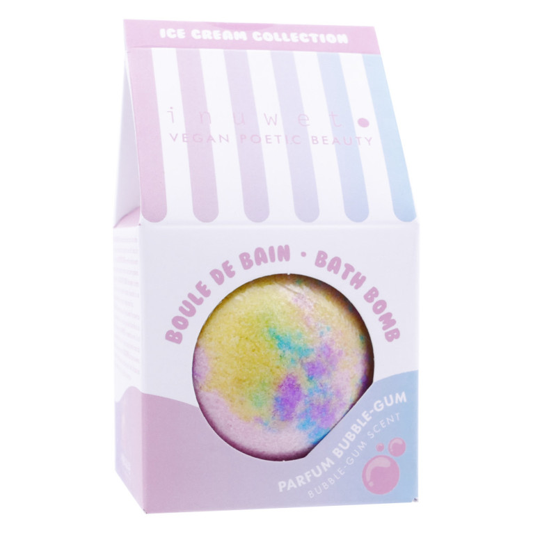 INUWET BOULE DE BAIN BUBBLE GUM