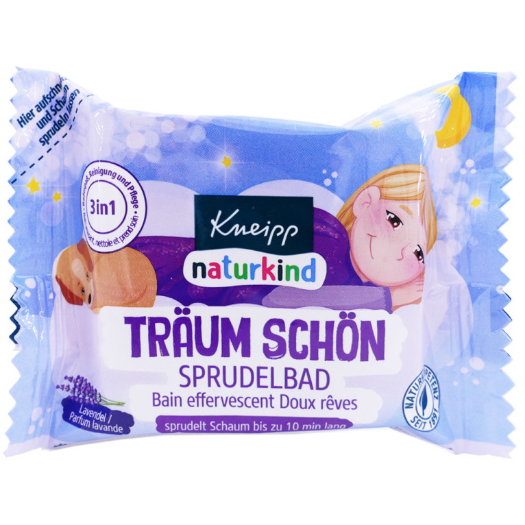 KNEIPP NATURKIND BAIN EFFERVESCENT DOUX REVES LAVANDE 80G