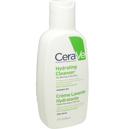 CERAVE CREME LAVANTE HYDRATANTE 88 ML PEAUX NORMAES A GRASSES