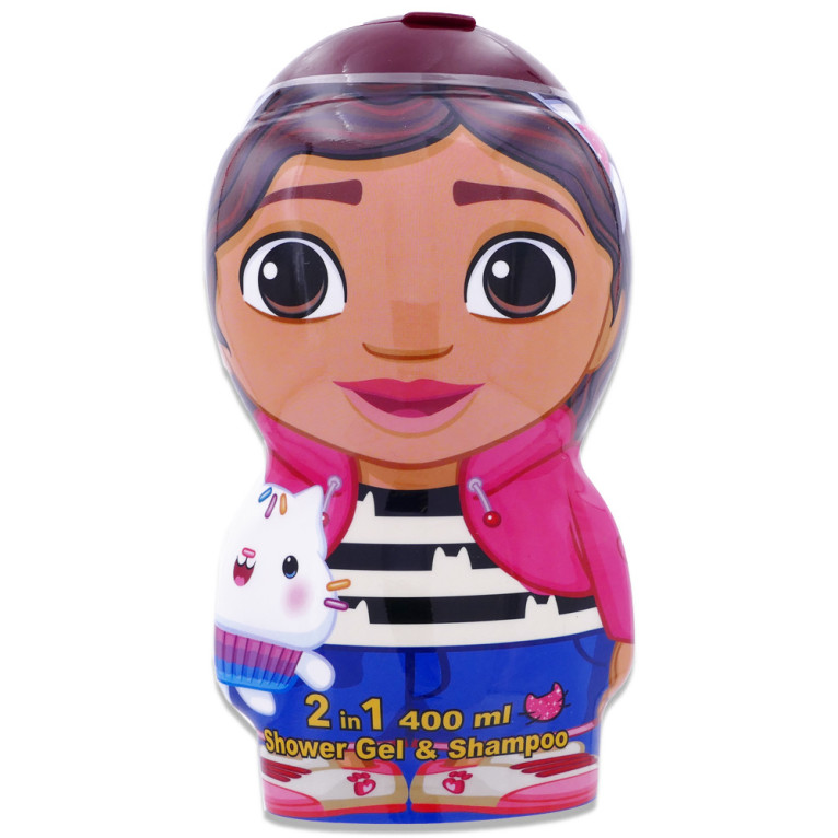 AGETI GEL DOUCHE & SHAMPOOING GABBY'S DOLLHOUSE 400ML