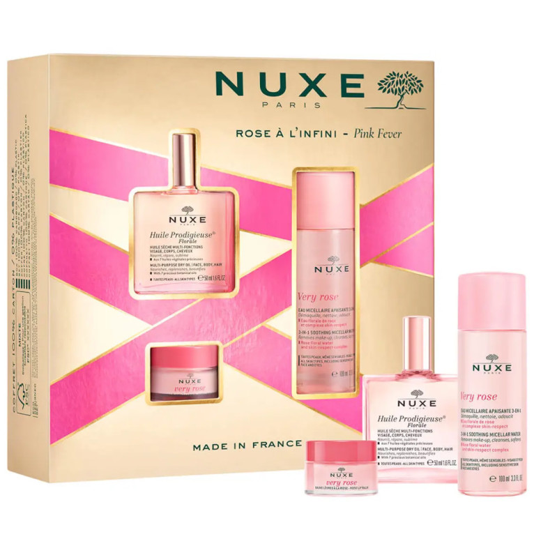 NUXE COFFRET ROSE A L'INFINI 3 SOINS
