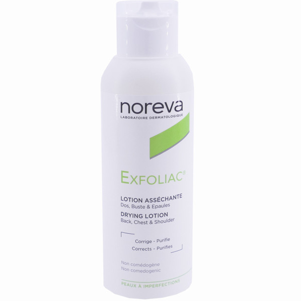 NOREVA EXFOLIAC LOTION ASSECHANTE 125 ML - Beauté - Pharmashopdiscount.com