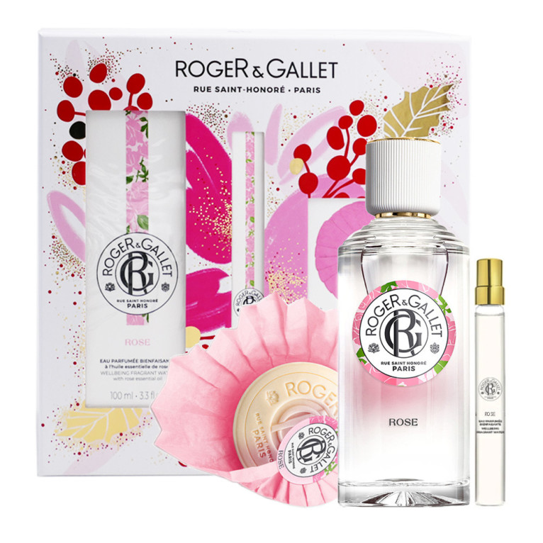 ROGER & GALLET COFFRET ROSE 3 SOINS - EDITION 2022