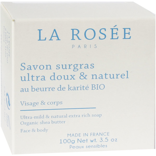 LA ROSEE SAVON SURGRAS ULTRA DOUX & NATUREL 100G - Visage et corps ...