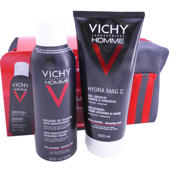 VICHY HOMME TROUSSE KIT ESSENTIEL - Beauté - Pharmashopdiscount.com