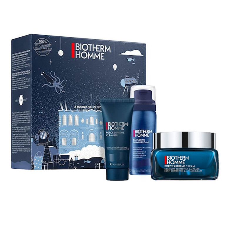 BIOTHERM HOMME COFFRET FORCE SUPREME 3 SOINS