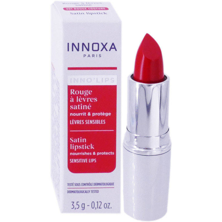 INNOXA INNO'LIPS ROUGE A LEVRES SATINE ROUGE COUTURE 401 3.5g