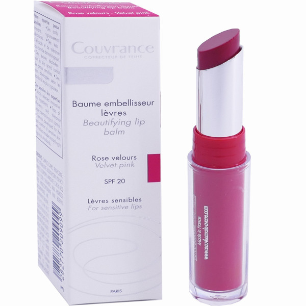 AVENE COUVRANCE BAUME EMBELLISSEUR LEVRES ROSE VELOURS