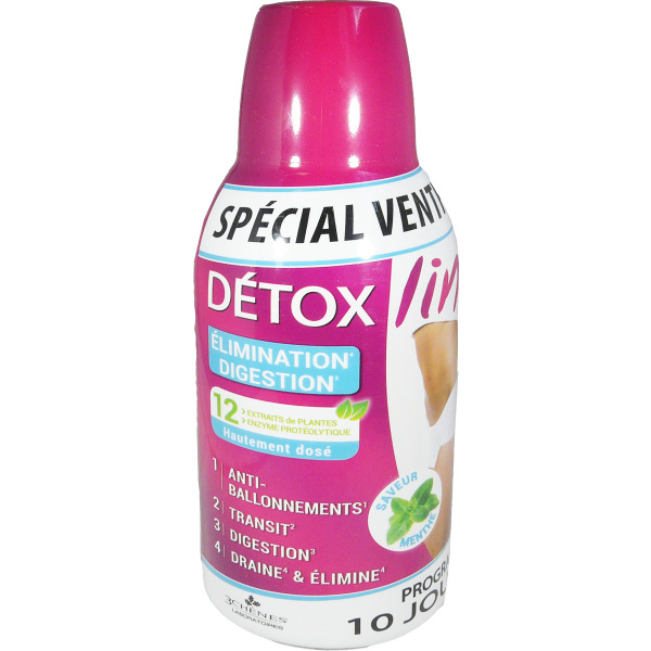 3 chenes detoxlim special ventre saveur menthe 500 ml - Minceur ...
