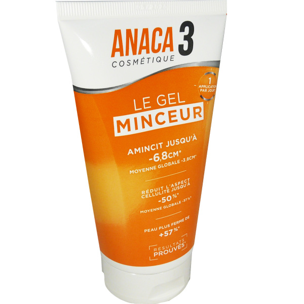 ANACA 3 COSMETIQUE GEL MINCEUR 150 ml