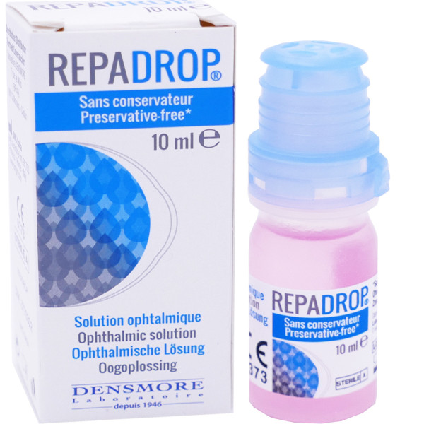REPADROP SOLUTION OPHTALMIQUE 10 ML - Optique - Pharmashopdiscount.com