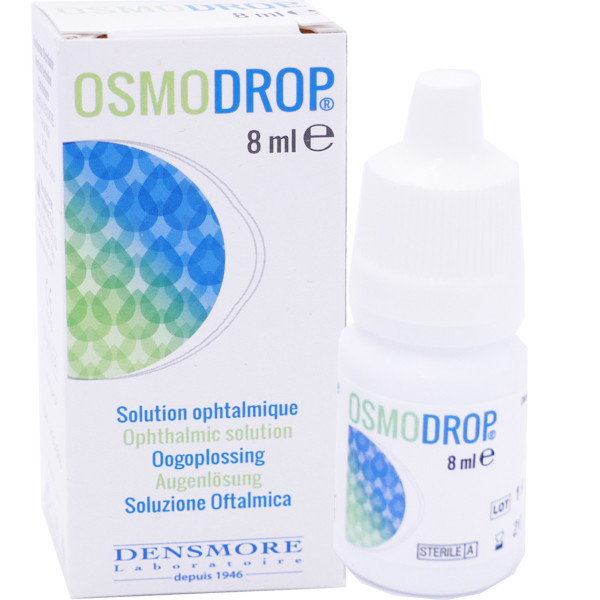 OSMODROP SOLUTION OPHTALMIQUE 8 ML