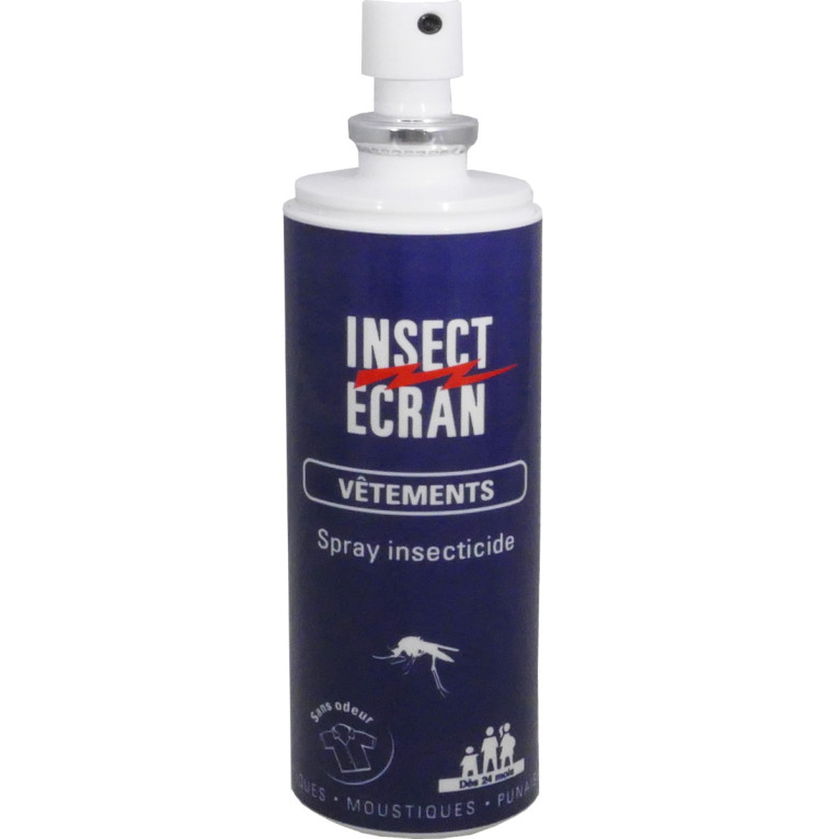 INSECT ECRAN VETEMENTS SPRAY INSECTICIDE 100 ML