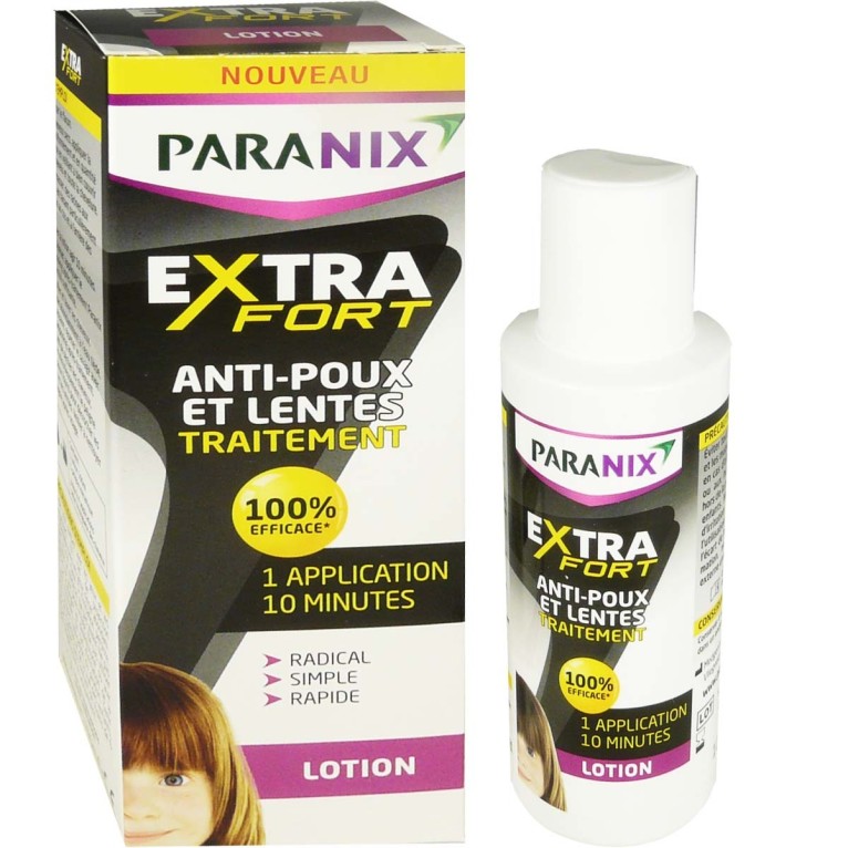 PARANIX EXTRA FORT LOTION ANTI-POUX ET LENTES 100 ml